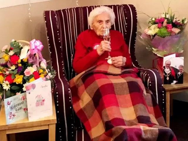 105-year-old British woman reveals secret to long life is being single ...